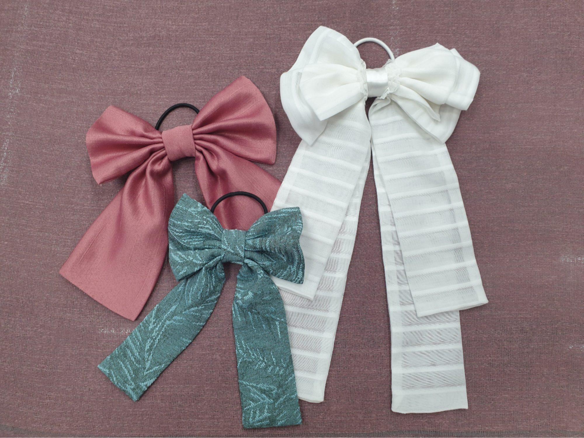 Make your very own bow for hair or decoration - Fastaval
